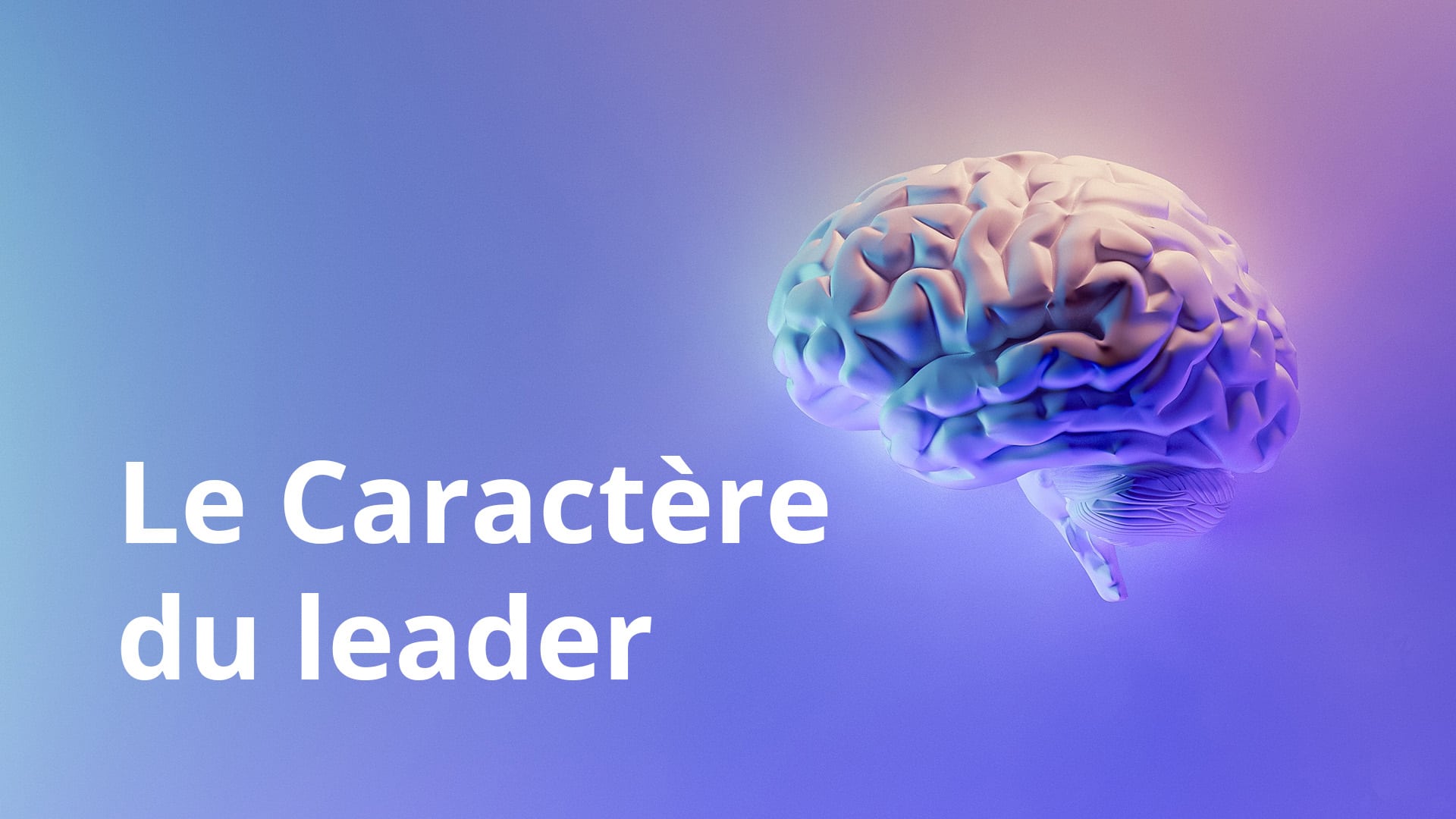 Le Caractère du leader - Un Potentiel